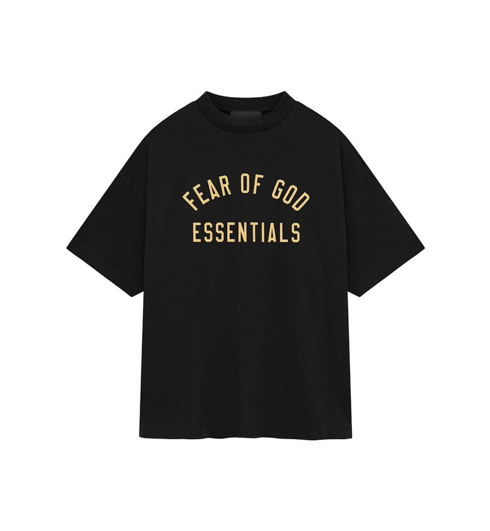 ESSENTIALS BLACK T SHIRT